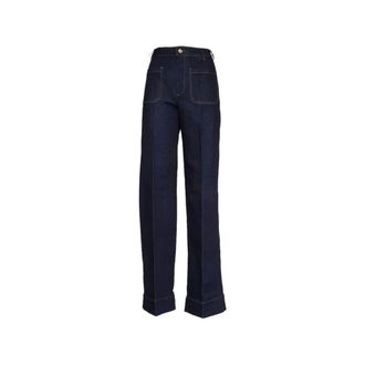 Victoria Beckham Damen, Jeans, Blau, W26Gr&ouml;&szlig;e