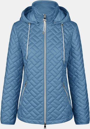 Barbara Lebek Steppjacke leichte &Uuml;bergangsjacke oder Fr&uuml;hlingsjacke mit abnehmbarer Kapuze