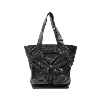 Prada unisex, Pre-owned, Noir, Taille: ONE Size Sac fourre-tout Vintage Pre-owned