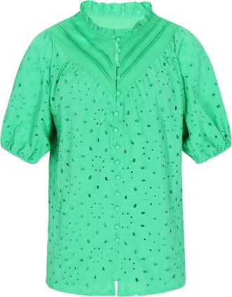 Faina Bluse Frauen Gr&uuml;n