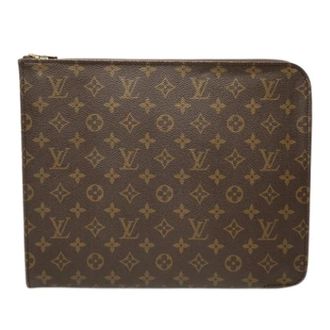 Louis Vuitton Pre-owned Monogram Canvas Clutch - - Pre-owned - Damen - Braun - ONE SIZE