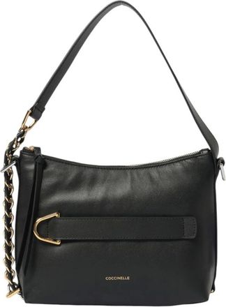Coccinelle Femme, Sacs, Noir, Taille: ONE Size Puffy Smooth Lea