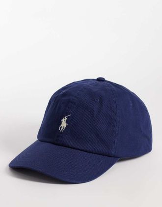 Polo Ralph Lauren Baseballkappe in Newport-Marineblau mit Markenlogo