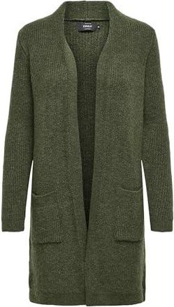 Only Femme Onljade L/S KNT Noos Gilets Cardigans, Kaki, S EU