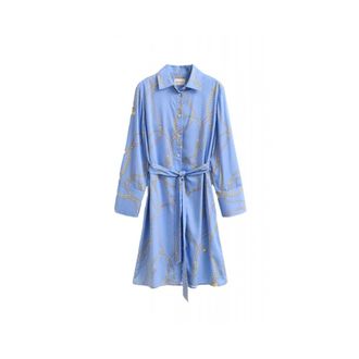 GANT Damen, Kleider, Blau, LGr&ouml;&szlig;e