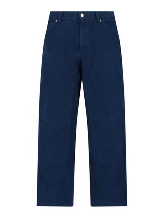 Versace Pantalons D&eacute;contract&eacute;s - Bleu