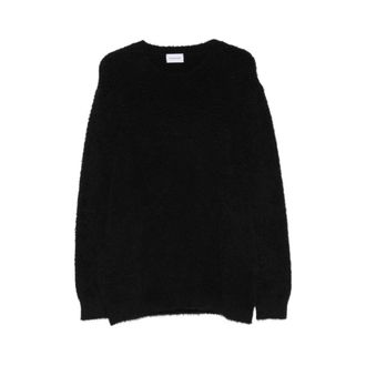 Scaglione Boucl&eacute; Strickpullover - - Knitwear - Herren - Schwarzk - M