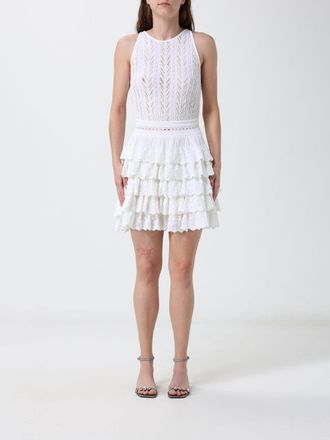 Antonino Valenti Neckholder-Mini-Strickkleid Victoria mit Lochmuster