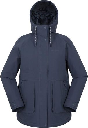 Mountain Warehouse Chestnut Steppjacke f&uuml;r Damen, Wasserfest (Marine)