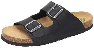 Dr. Brinkmann Homme Herren Pantoletten Mocassin, Noir, 43 EU