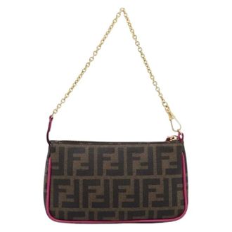 Fendi Pre-owned Vintage Clutch - Femme - Pre-owned - Brun - Taille: ONE Size