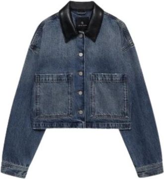 Anine Bing Damen, Jacken, Blau, LGr&ouml;&szlig;e