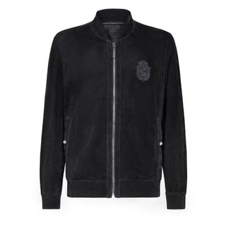 Billionaire Boys Club Lederjacke Crest - - Jackets - Herren - Blau - 2XL