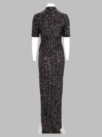 Rotate Sequin-Embellished Maxi Dress - Brown