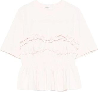 Cecilie Bahnsen Femme, Tops, Rose, Taille: 38 FR Vilde T-Shirt