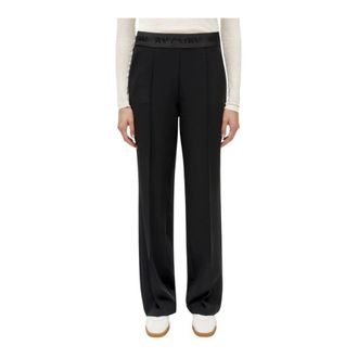 Cambio Femme, Pantalons, Noir, Taille: 40 FR Pantalon large à taille élastique