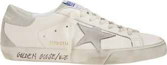 Golden Goose Low-Top Sneaker - Leather Sneakers With Suede Inserts - Gr. 40 (EU) - in Weiß - für Damen