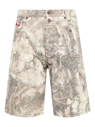 Pleasures Hunt Shorts aus Canvas - Nude