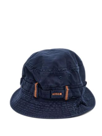 BOSS bob en coton - Bleu