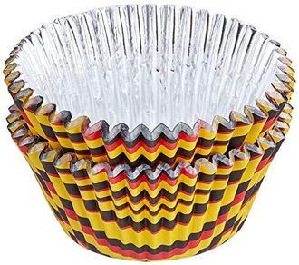 St&auml;dter Papier-Backf&ouml;rmchen, Mehrfarbig, 50 x 35 mm, 50