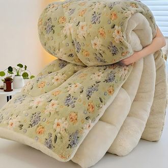 Generic Faltbare Futon-Kissenauflage in 140x200 cm, verstaubarer Schlafsack, besonders weich und flauschig, hautvertr&auml;gliches Material, ideal f&uuml;r Camping, Zel