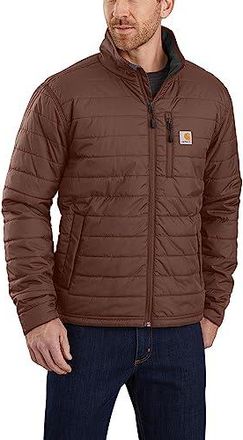Carhartt Work in Progress Homme RAIN DEFENDER RELAXED FIT LIGHTWEIGHT INSULATED JACKET, Brown, XL