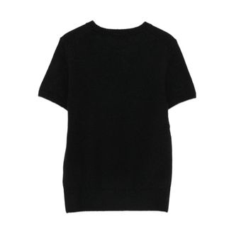 Dunst Round-Neck Strickwaren - - Knitwear - Damen - Schwarzk - L