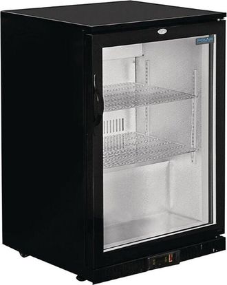 Polar Arri&egrave;re-Bar 1 Porte Pivotante S&eacute;rie G Noir 128 L - Polar