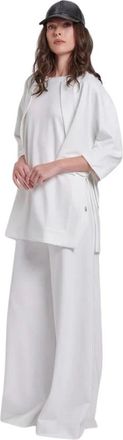 Bomboogie Femme, Pantalons, Blanc, Taille: 40 FR PW 9525 T Jmi6-01 Wide Pantalons