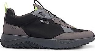 HUGO BOSS Hommes Kane Runn Baskets en m&eacute;lange de mati&egrave;res avec Semelle ext&eacute;rieure en Gomme EVA
