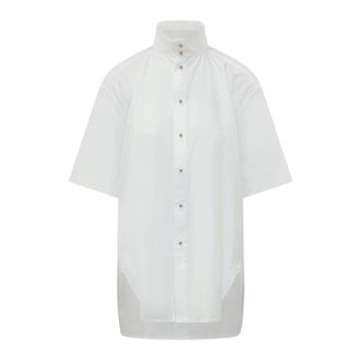 Darkpark Roberta Light Popeline - - Blouses & Shirts - Damen - Wei&szlig; - S