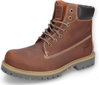 Dockers by Gerli Herren Combat Boots, Männer Stiefeletten,Booties,halbstiefel,Kurzstiefel,uebergangsschuhe,uebergangsstiefel,Cafe,46 EU