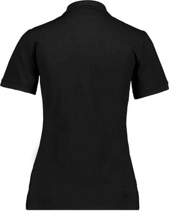 Ragman Poloshirt RAGWOMAN Damen Poloshirt Kurzarm Baumwollmix Piqu&eacute; Schwarz