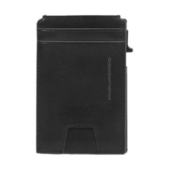 Piquadro unisex, Accessoires, Noir, Taille: ONE Size Pp7091B2Blrn Porte-cartes Pop-up