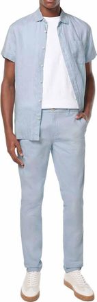 Scotch & Soda Herren Mott Chino Pant, Shirting Blue, 32-34