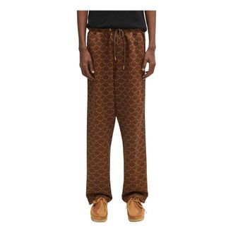A Bathing Ape A Bathing APE - College Monogram Relaxed Fit Pantalons de surv&ecirc;tement - Homme - Pantalons - Brun - Taille: XL