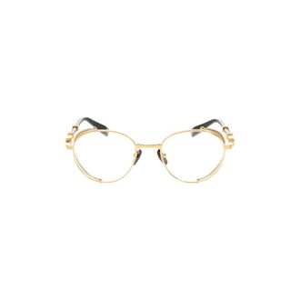 Balmain Femme, Accessoires, Jaune, Taille: 52 MM Brigade I lunettes optiques