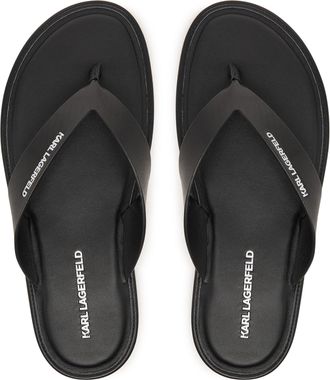 Karl Lagerfeld Zehentrenner KARL LAGERFELD Kastor IV KL70206C Schwarz