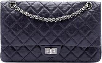Chanel Pre-owned Vintage Double Flap Schultertasche - - Pre-owned - Damen - Lila - ONE SIZE