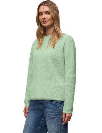 Street One Chenille Pullover Pale Mint Green 36