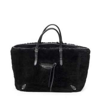 Balenciaga Crossbody Bags - Mini Papier A4 Tote - Gr. unisize - in Schwarz - für Damen