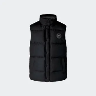 Canada Goose Garson Weste aus Wolle (M&auml;nnlich, Carbon Melange, S)