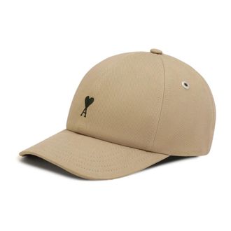 Ami Femme, Accessoires, Beige, Taille: ONE Size Ami de Coeur Cap