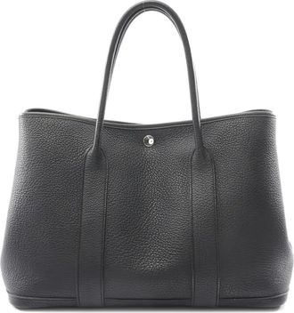 Hermès sac cabas Garden Party PM (2018) - Noir