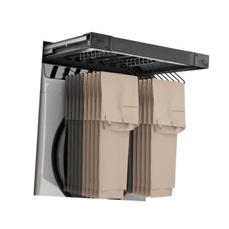 Generic Ausziehbarer,Verdeckt Montierbarer W&auml;schest&auml;nder for Die Waschmaschine,Tragkraft 30 Kg,Geeignet for Kleiderschr&auml;nke (nur St&auml;nder Enthalten)(Width 85-1