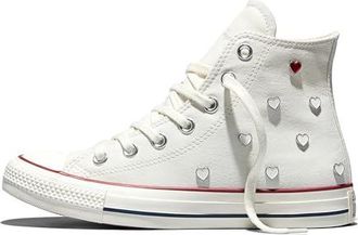 Converse Baskets montantes Chuck Taylor All Star pour femme, Vintage White/Agret/Days Ahead, 8.5