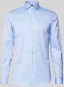 Jake*s Slim Fit Business-Hemd mit Haifischkragen