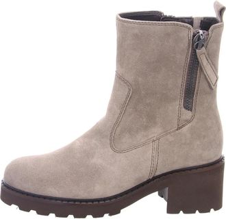 Gabor Stiefelette mit Blockabsatz - - Shoes - Damen - Beige - 38 EU
