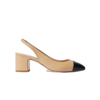 Scarosso Nude Slingback Pumps - - Shoes - Damen - Beige - 42 EU