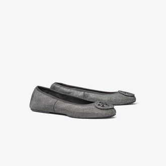 Tory Burch Reva Pav&eacute;-Reiseballerina